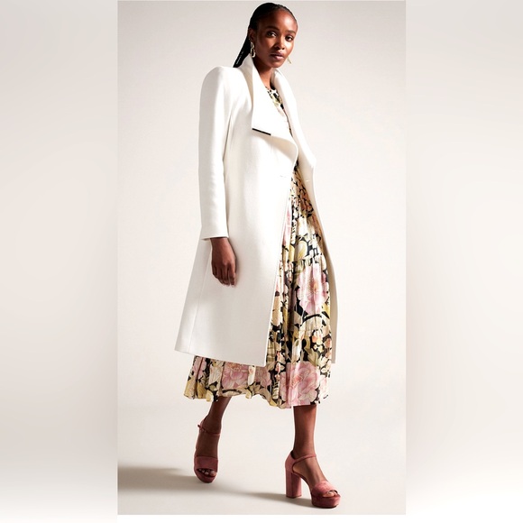 Ted Baker | Jackets & Coats | Ted Baker Wool Wrap Coat New With Tags ...